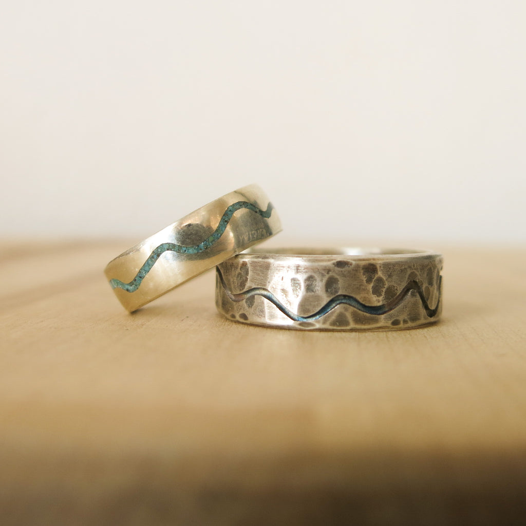 Grand Canyon Ring | Unisex River Ring – Frontera Jewelry