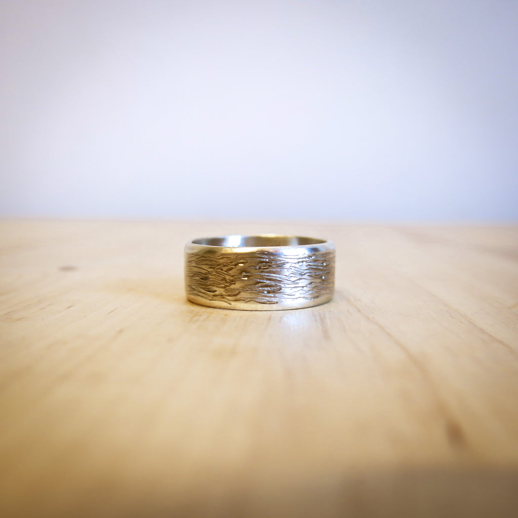 FLOW | Personalized Men's Wedding Ring – Frontera Jewelry