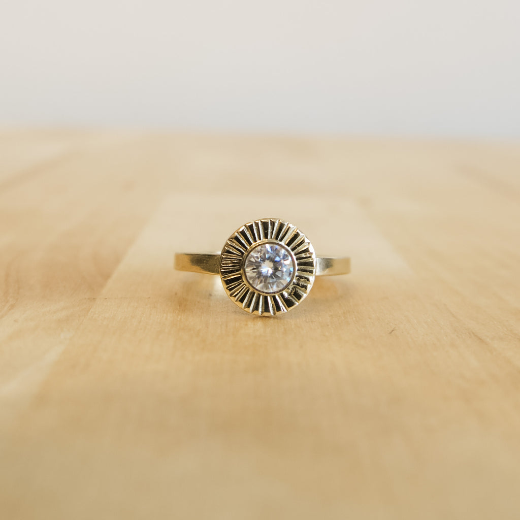 Inner Radiance Ring | Made to Order – Frontera Jewelry