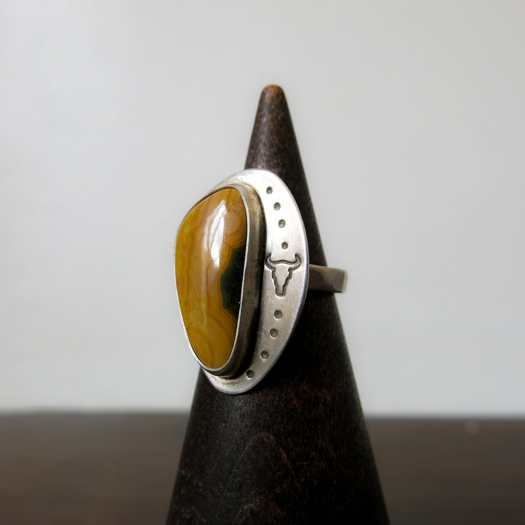 Jasper & Ram Ring – Frontera Jewelry